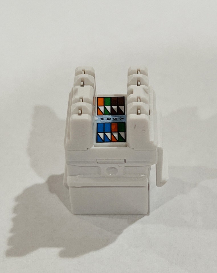 OnQ / Legrand WP3475WH RJ45 CAT5E QC Keystone Insert White | eBay