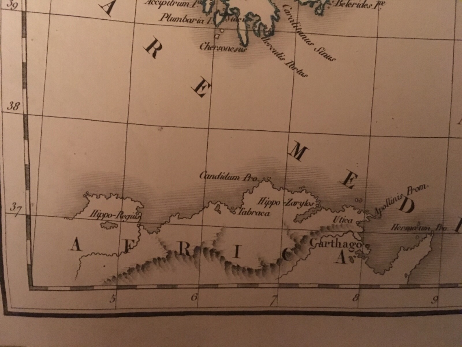 Italie Antiquæ, Ancient Italy, 1833 Copperplate Engraved Map | eBay