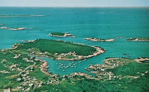 Lobster Fleet Landlocked Harbor Sally Islands Petit Manan Corea ME ...
