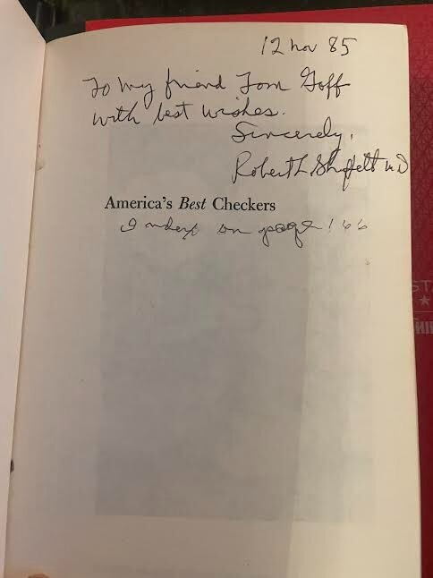 America's Best Checkers by Wiswell and Shuffett - Signed by Shuffett | eBay