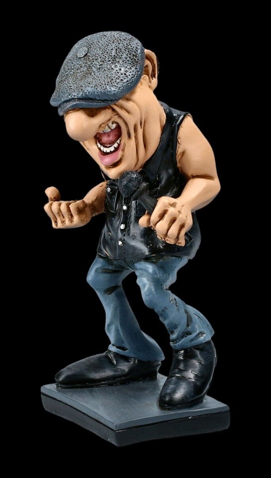 Funny Job Figurine - Rockstar Brian - Warren Stratford Musician Deco ...