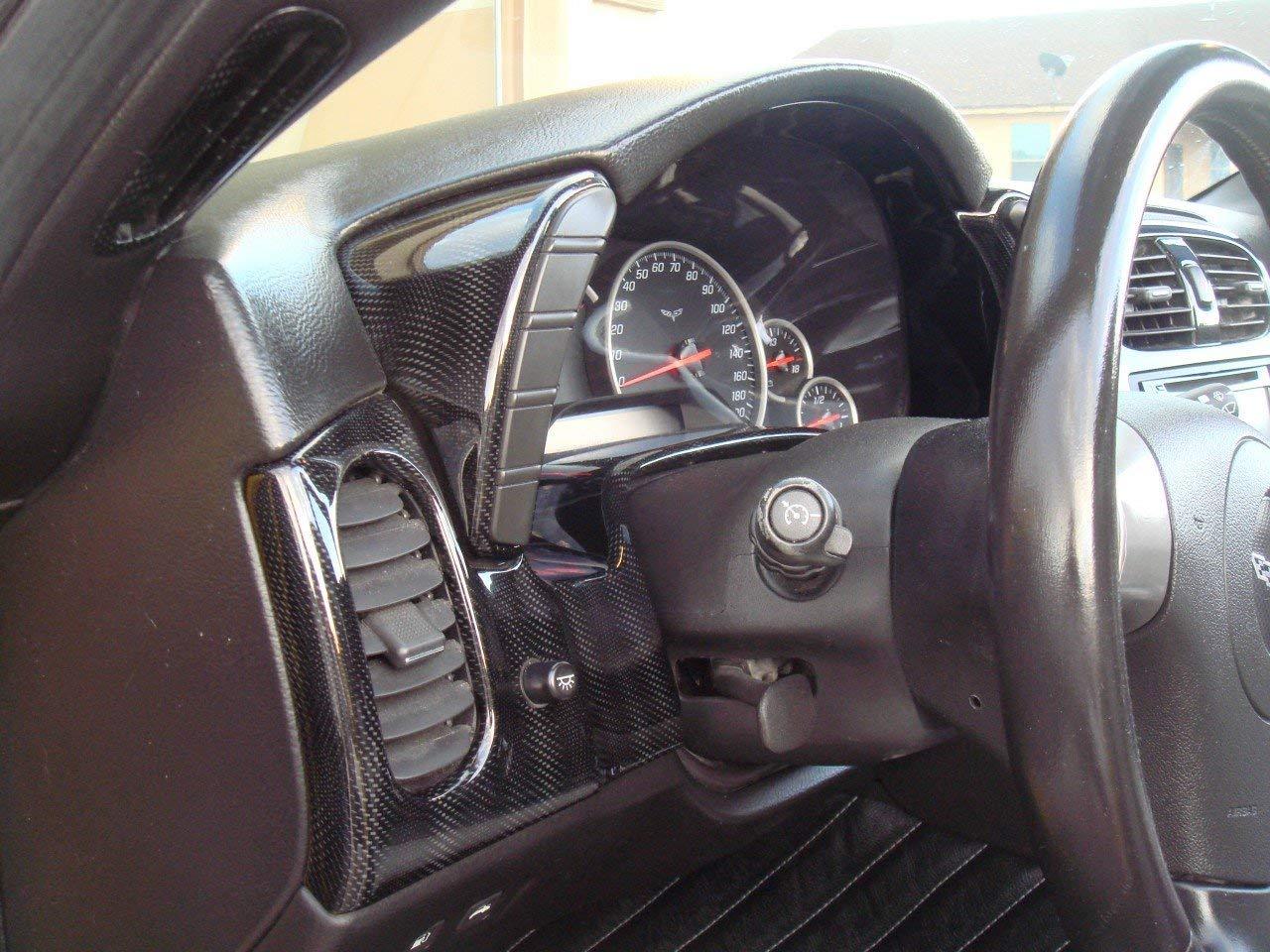 05-13 Corvette C6 Z06 ZO6 ZR1 GS Carbon Fiber HydroGraphics Gauge ...