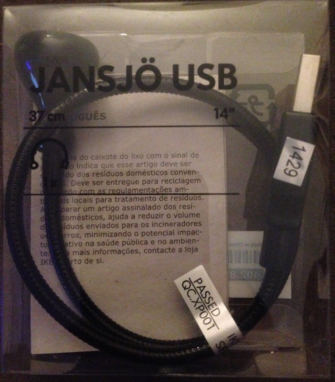 IKEA JANSJÖ LED USB laptop computer USB lamp / JANSJO light | eBay