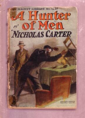 PULP: NEW MAGNET LIBRARY-#1227-HUNTER OF MEN-NICK CARTER FR | eBay