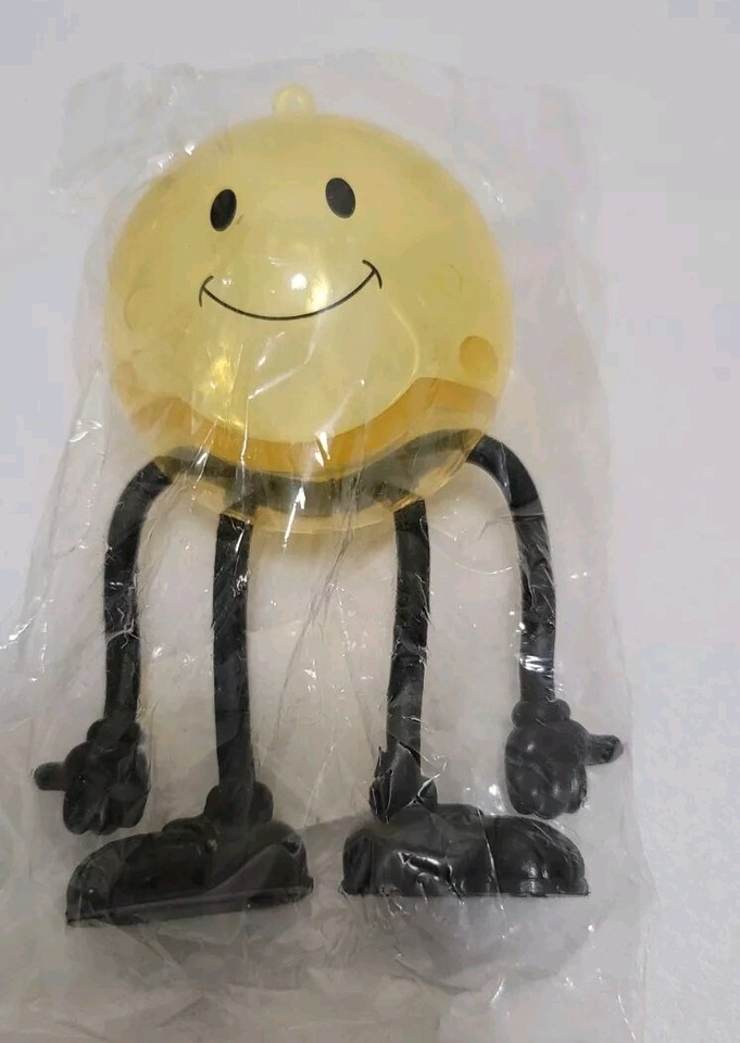 Happy Smiley Face Bendable Candy Container | eBay