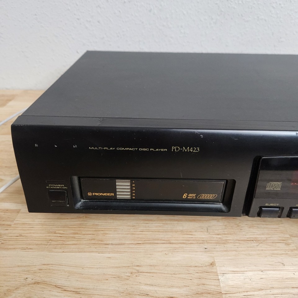 Pioneer PD-M423 Multi-Play Compact 6 Disc CD Player w/ Cartridge ...