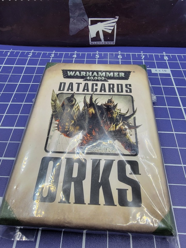 Warhammer 40k Space Orks Index Cards Complete 7th Edition | eBay
