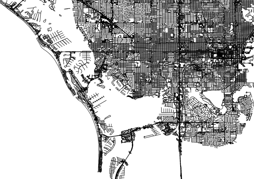 Largo Florida Greater Region Map | eBay