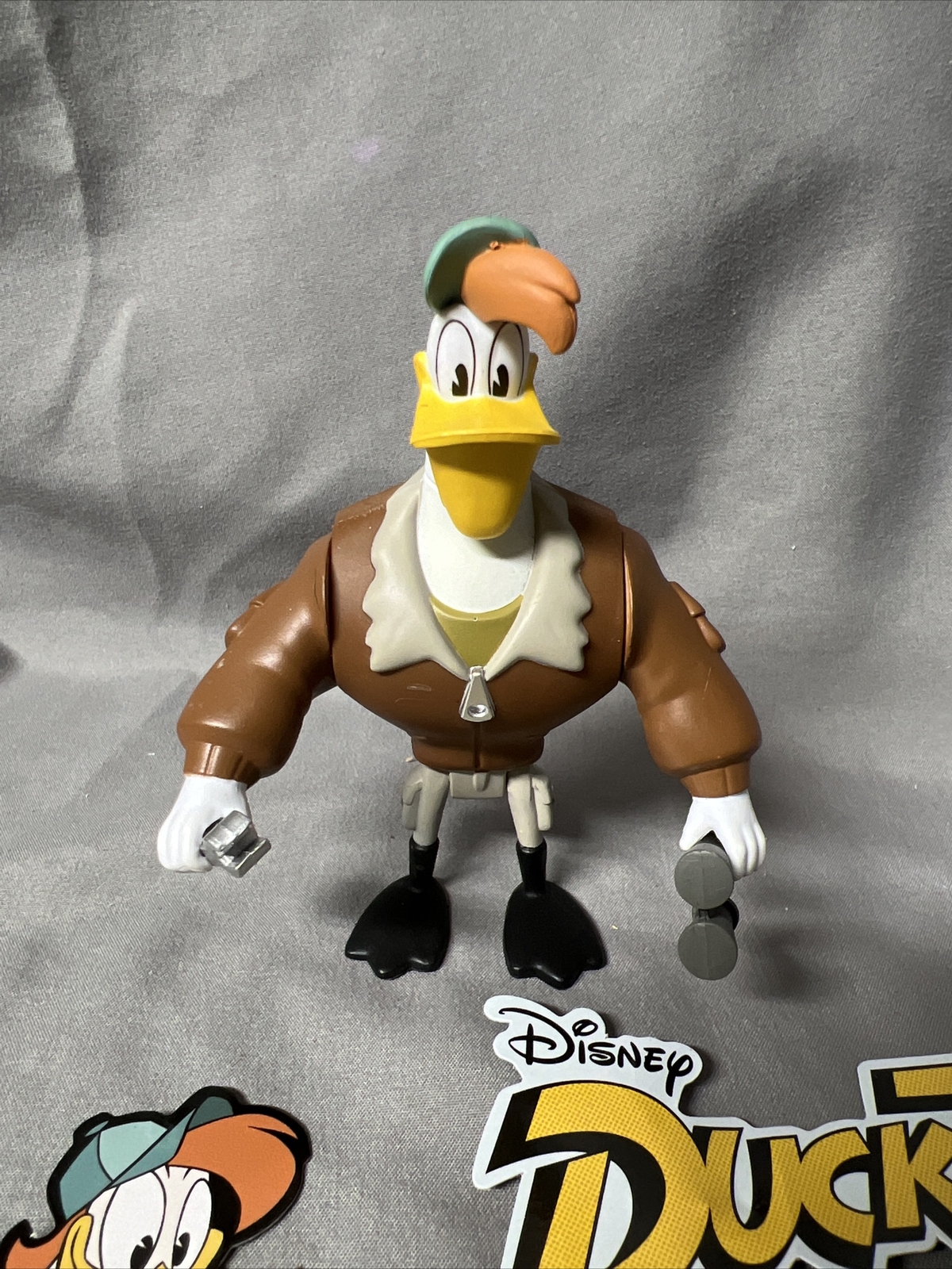 Disney Duck Tales Launchpad McQuack Figure By Phatmojo 4.5" - Complete ...