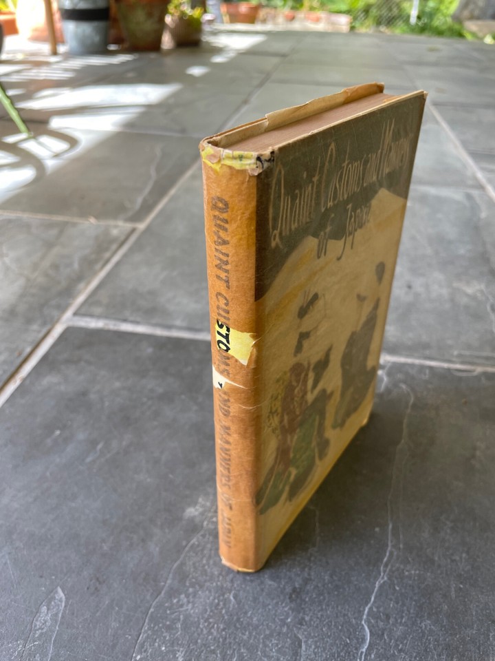 1951 Mock Joya QUAINT CUSTOMS AND MANNERS OF JAPAN 1st Edition Rice ...