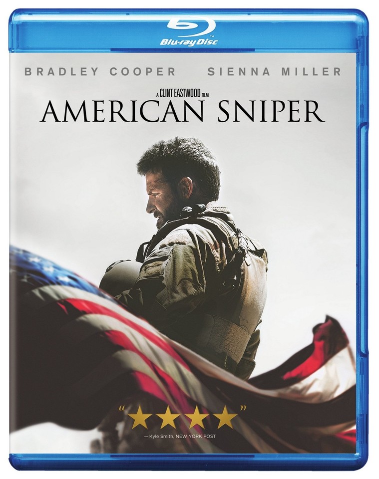 American Sniper (Blu-ray) Bradley Cooper Sienna Miller Jake McDorman ...