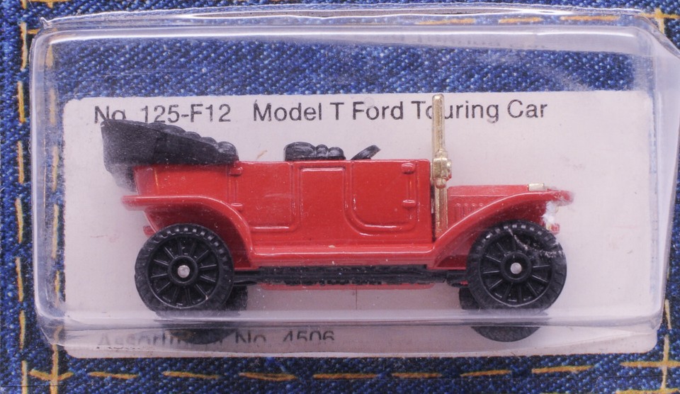 Tomy Pocket Cars 125-F12 Model T Ford Touring Car Mint in Packet | eBay