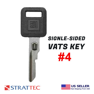 GM Single Sided VATS Key Strattec 595514 #4 | eBay