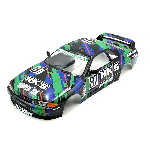 Tamiya Nissan GT-R R32 Custom Painted & Decaled 1/10 RC Body Shell ...