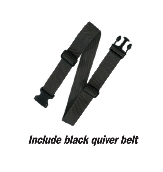 Infitec Archery Challenger Recurve Bow Hip Quiver 3 Tube | eBay