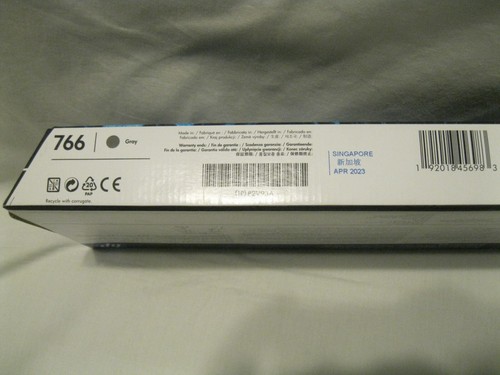 HP 766 P2V93A Gray Ink Cartridge 300ml Designjet XL 3600 MFP Genuine ...