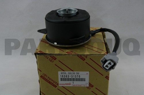 1636331370 Genuine Toyota MOTOR, COOLING FAN 16363-31370 | eBay