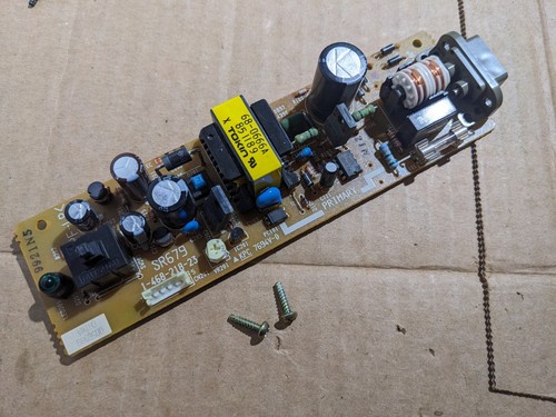 OEM PS1 Sony PlayStation 1 AC Power Supply Board 1-468-218-23 W/ Screws ...