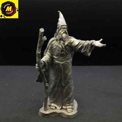 Wizard with Staff, Hand Outstretched - #125308 - Sculptures ...