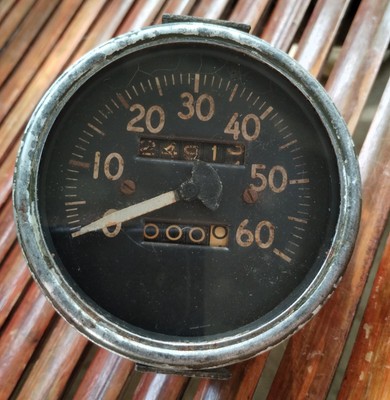 Original Willys MB Ford GPW WW2 Jeep AC Speedometer - G503 Military ...