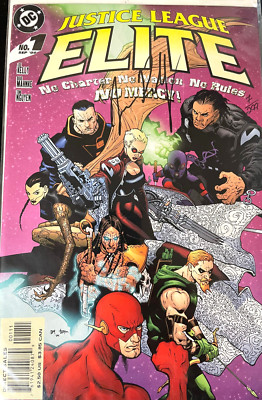 Justice League Elite #1 DC Comics - SIGNED by Joe Kelly with COA Comic ...