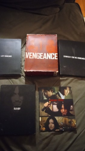Vengeance Trilogy DVD 8-disc box set OOP 2009 US Region 1 Park Chan ...