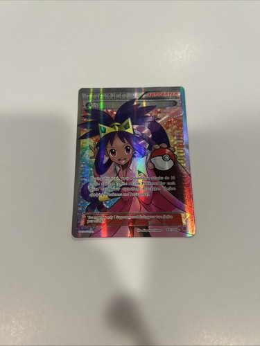 Pokemon Card - Iris (Full Art) - Plasma Blast 101/101 Holo Ultra Rare | eBay