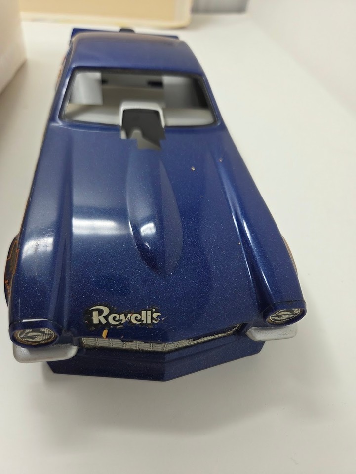 Revell Jungle Jim Funny Car Plastic Model Kit Body And Chassis Parts ...