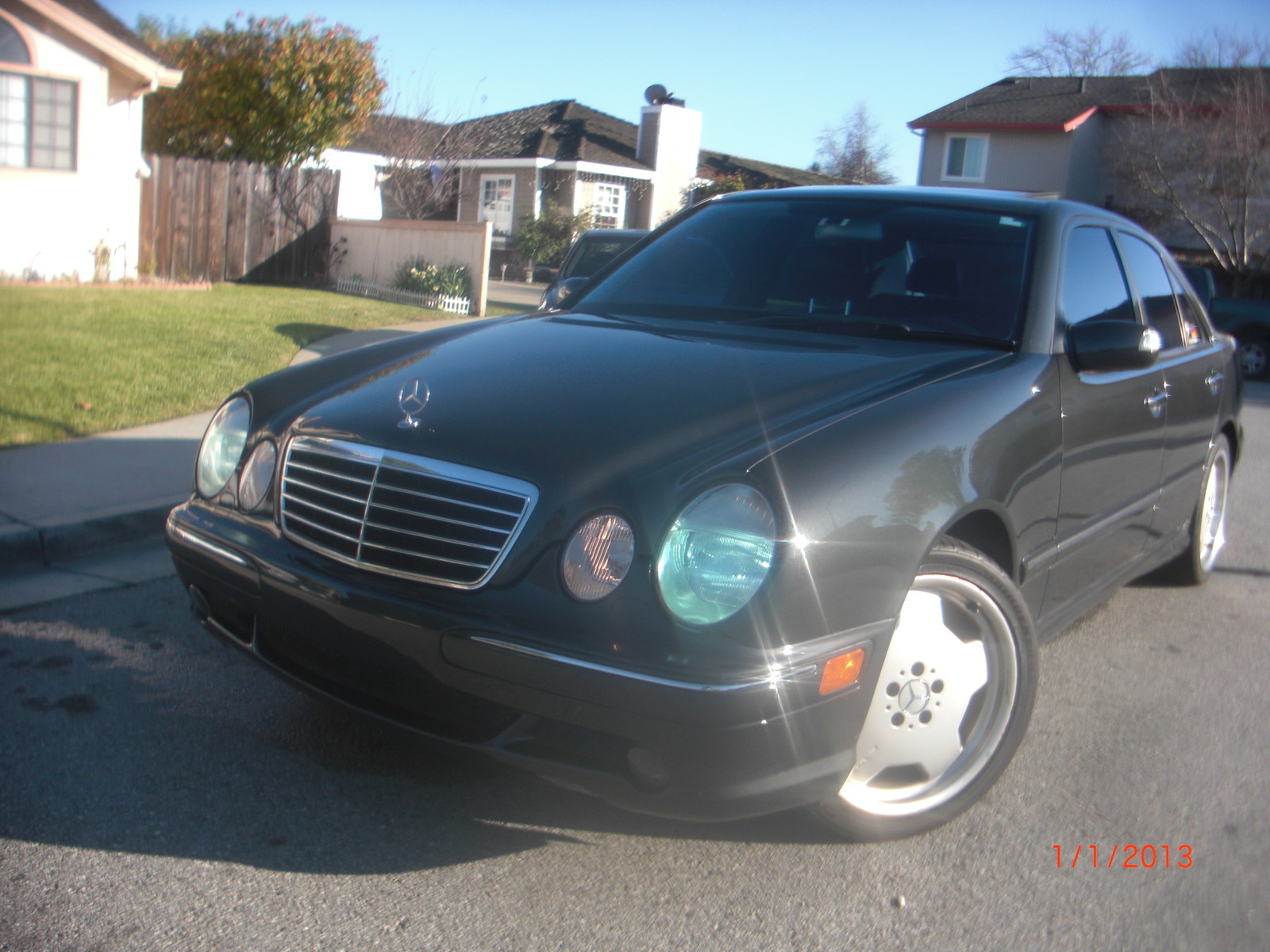 2000-2002 Mercedes-Benz W210 XENON HEADLAMP LIGHT HEADLIGHT E320 E430 ...