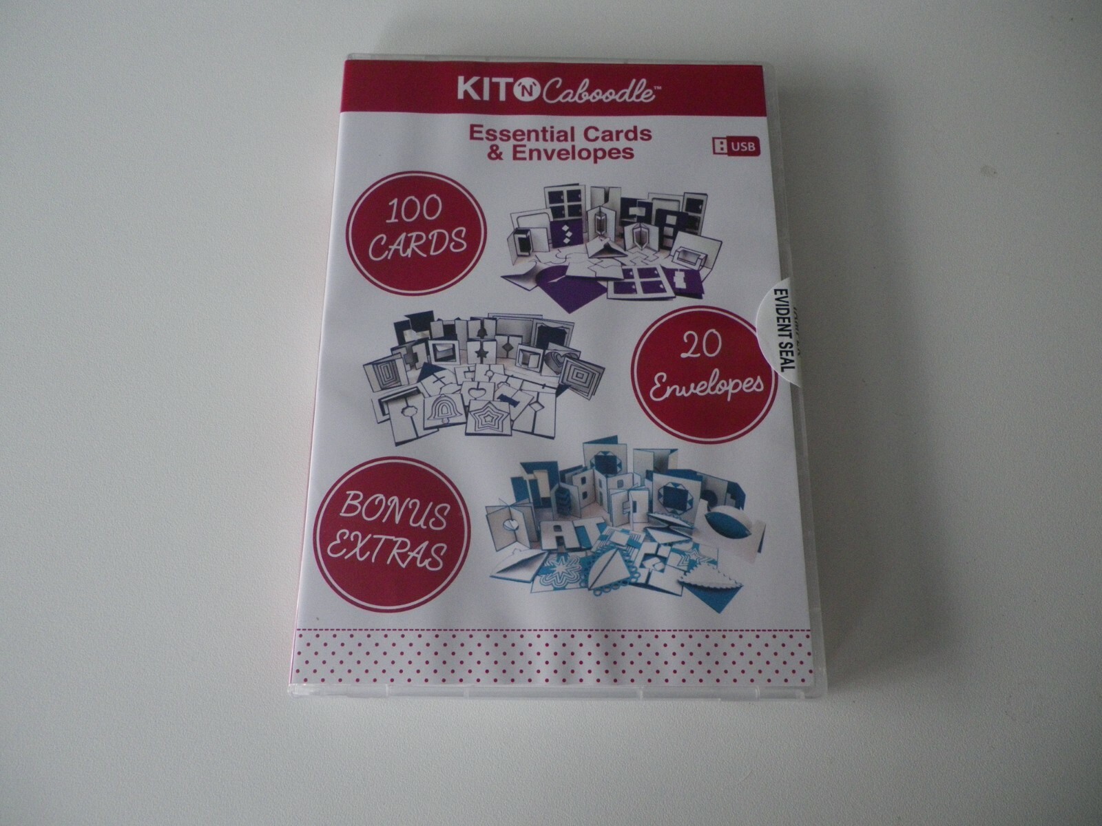 Kit N Caboodle Essential Cards & Envelopes USB for sale online | eBay