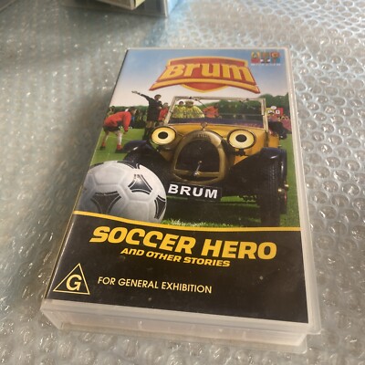 Brum Soccer Hero - Like New - VHS - Cleaned & Tested | eBay