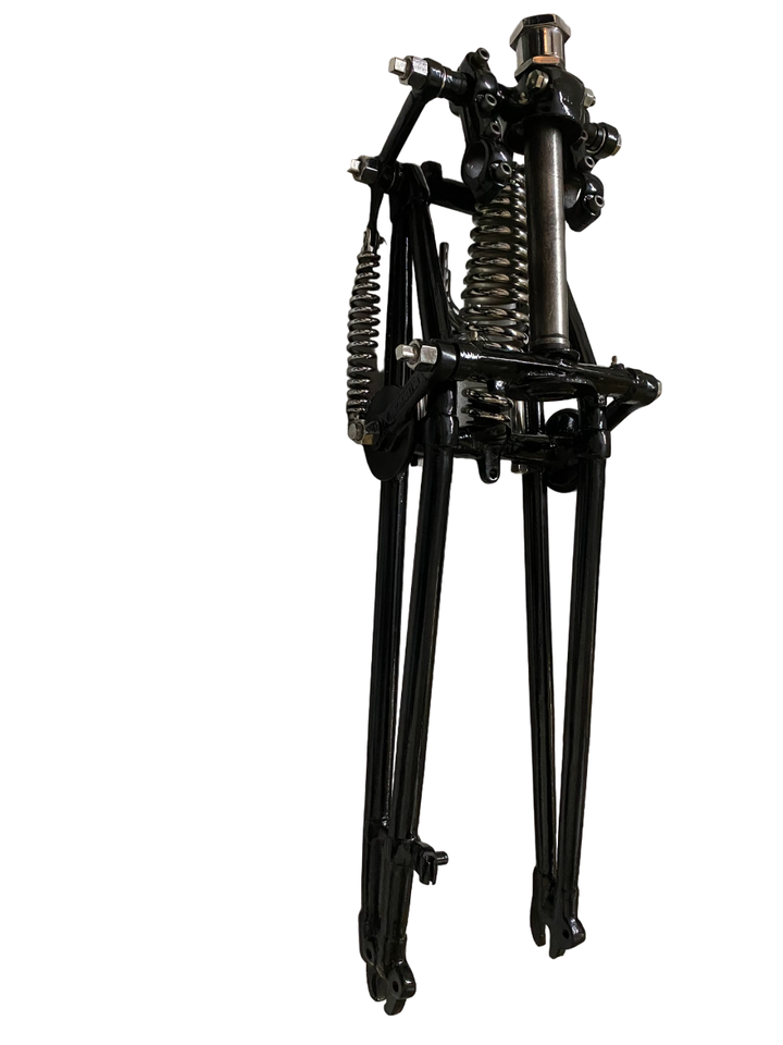 Norton 16H 500cc Front Girder Fork Springer Assembly Chrome & Black ...