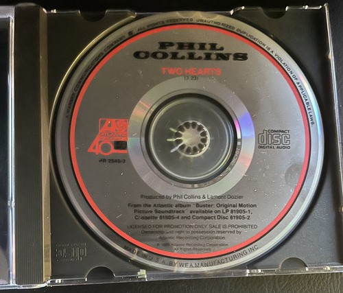 Phil Collins - Two Hearts - Promo USA CD Single - Rare | eBay UK