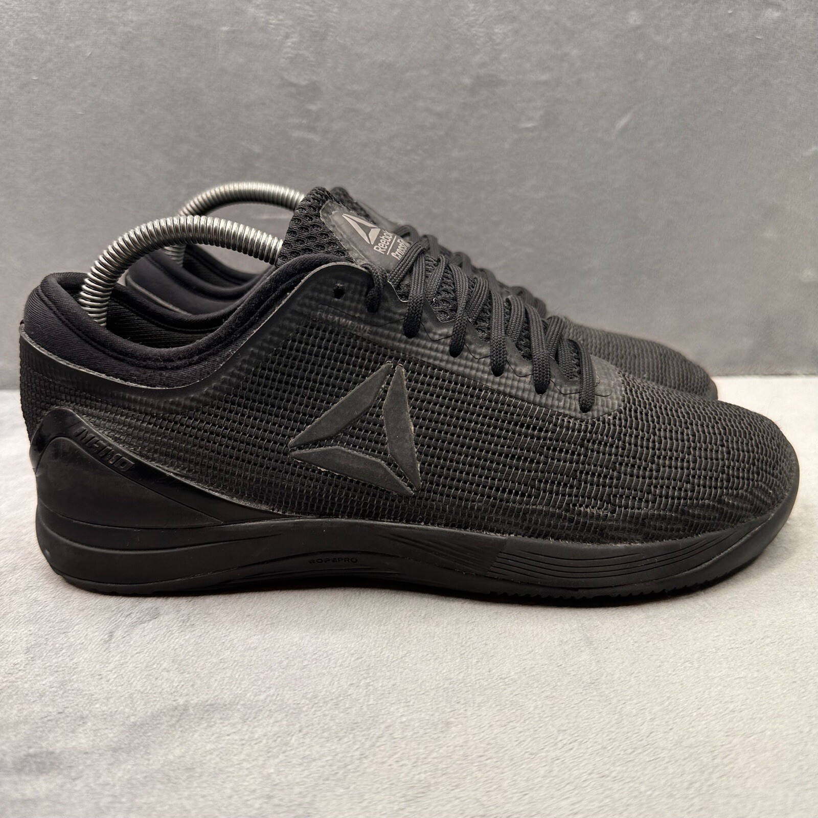 Reebok CrossFit Nano 8 Womens Size 9 Shoes Black Flexweave Training Gym ...