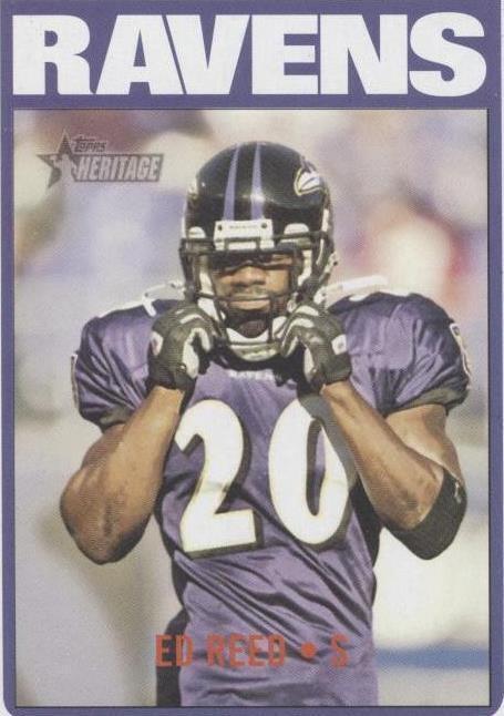 2005 Topps Heritage - Ed Reed #305 for sale online | eBay