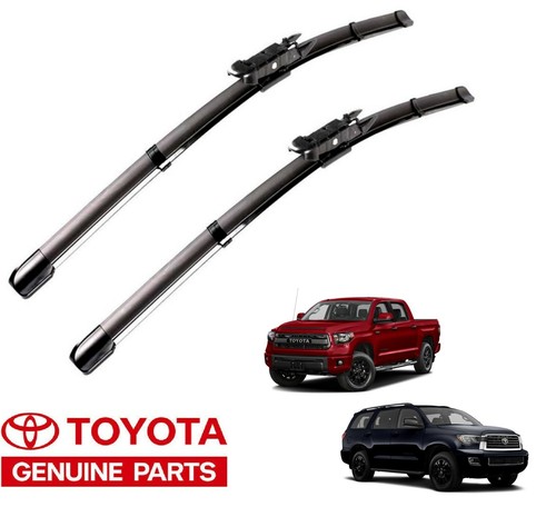 OEM Genuine Toyota Sequoia Tundra Wiper Blades 85212-0C030 & 85222 ...