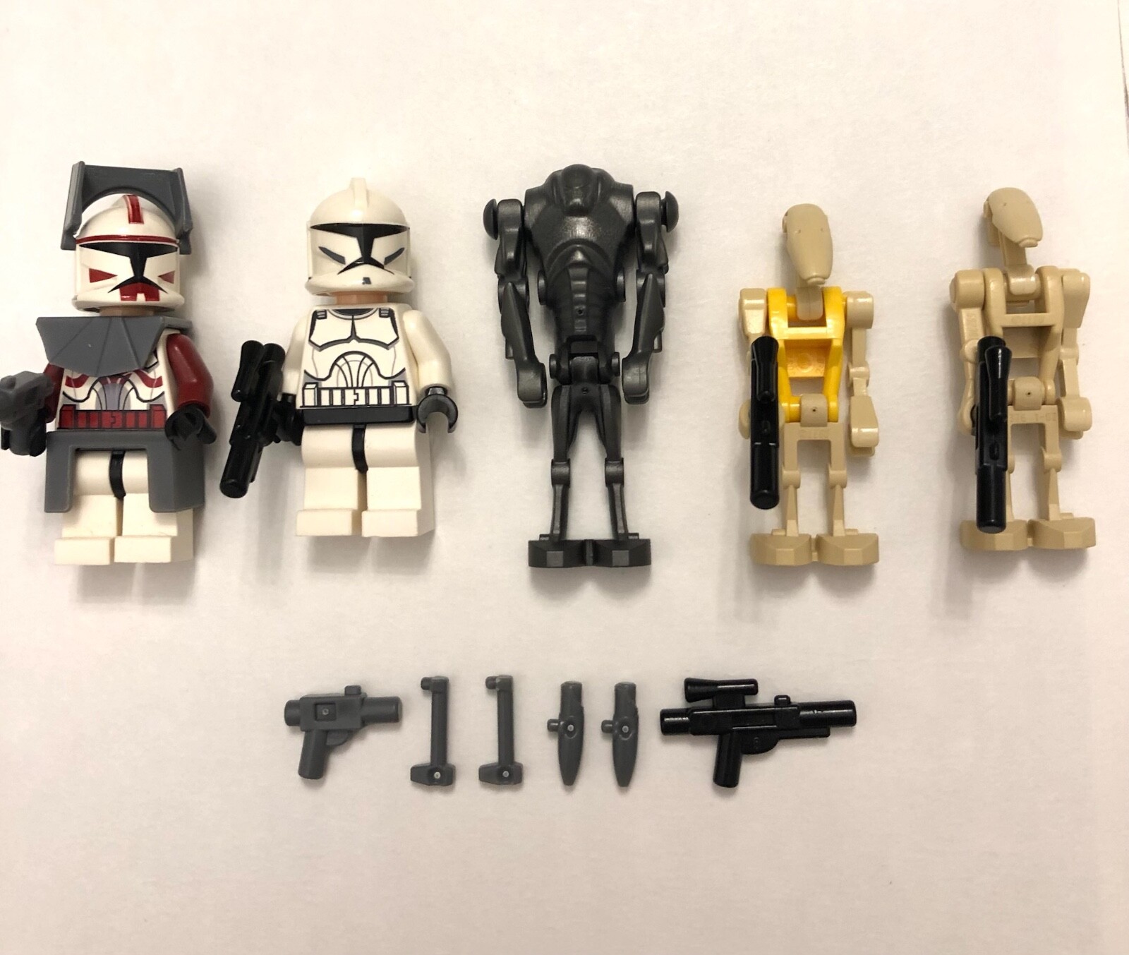 Complete LEGO 7681 Star Wars Separatist Spider Droid COMMANDER FOX ...