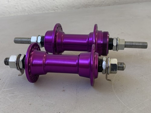 BMX Mount Hub Set 36H purple New !! | eBay