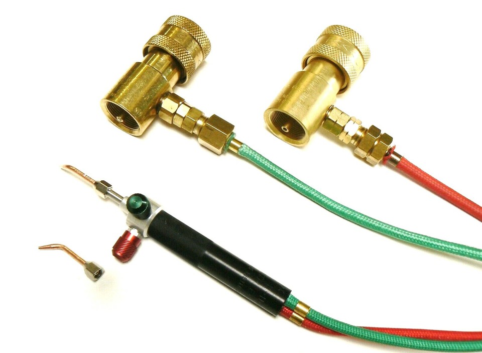 Smith Little Torch Outfit Jewelers Torch Kit with 2 Tips & 2 Pre-Set ...
