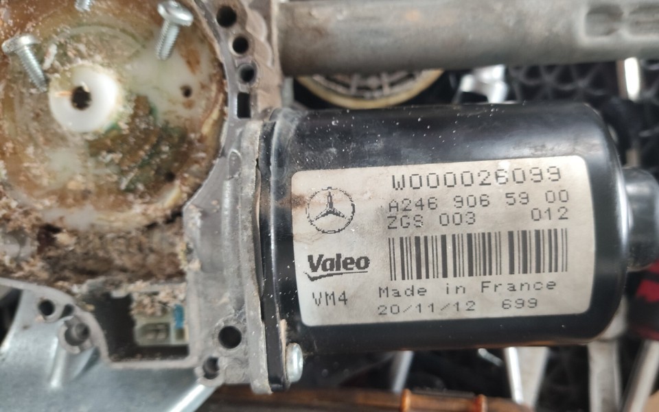 Kit completo tergicristalli anteriori originali Mercedes B W246 ...