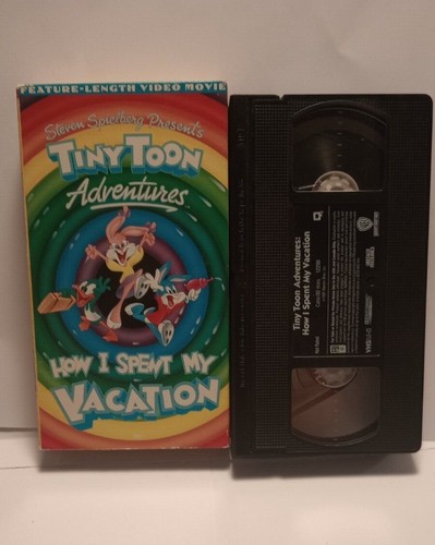 Tiny Toon Adventures - How I Spent My Vacation (VHS, 1992) Tested and ...