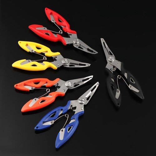 Tool Fishing Pliers Bait Line Cutter Hook Removers Stainless Steel ...