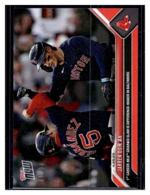 2023 Topps Now #183 Jarren Duran Red Parallel Card #d /10 | eBay