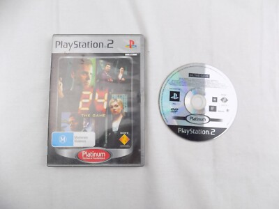 Mint Disc Playstation 2 Ps2 Platinum 24 Twenty Four The Game - No ...