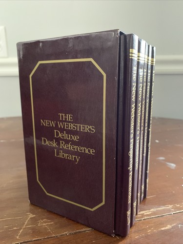 The New Webster's Deluxe Desk Reference Library- 5 | eBay