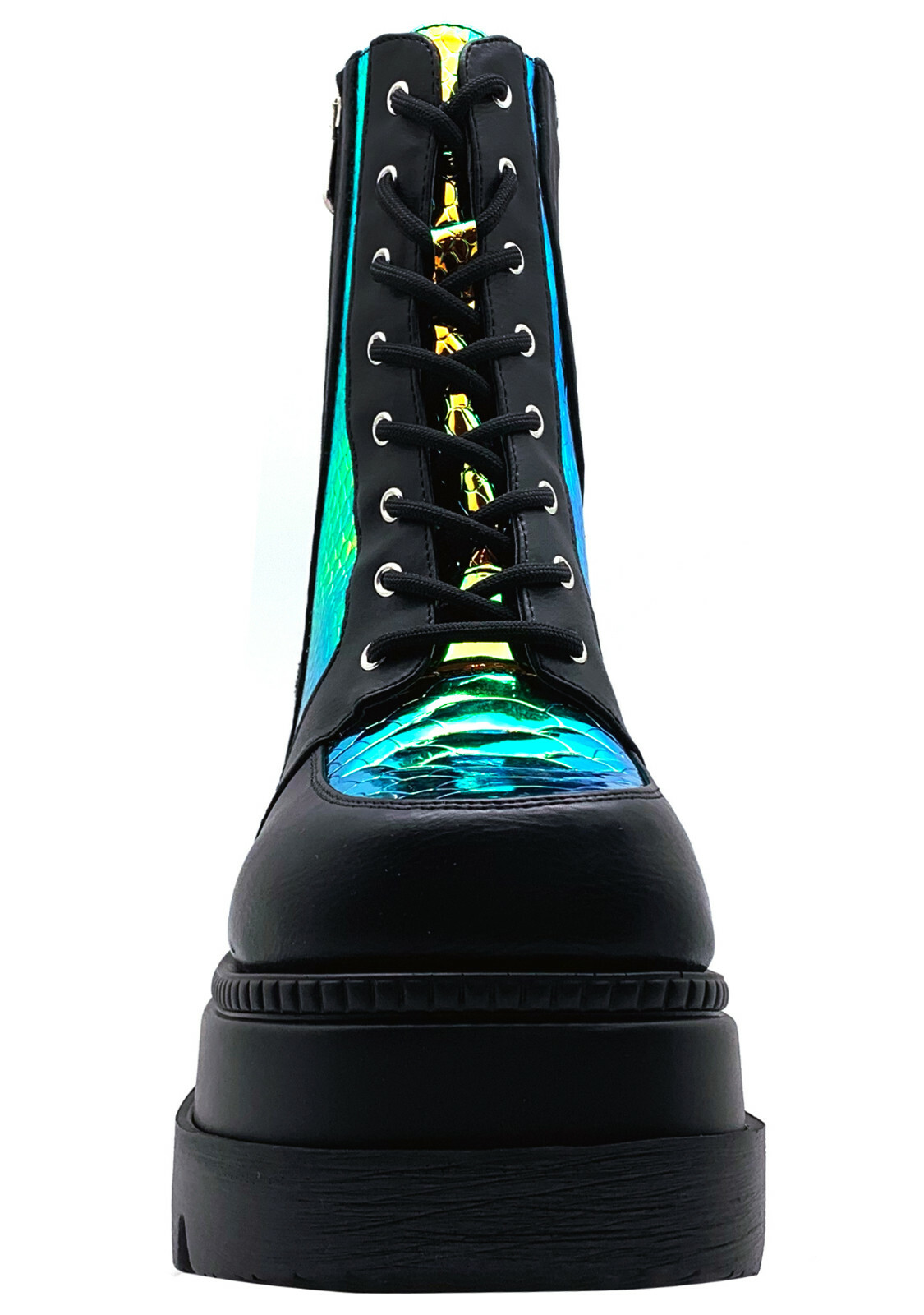 NEW Cape Robbin Radio Platform Boots - SALE-Techno Festival Punk EDM | eBay