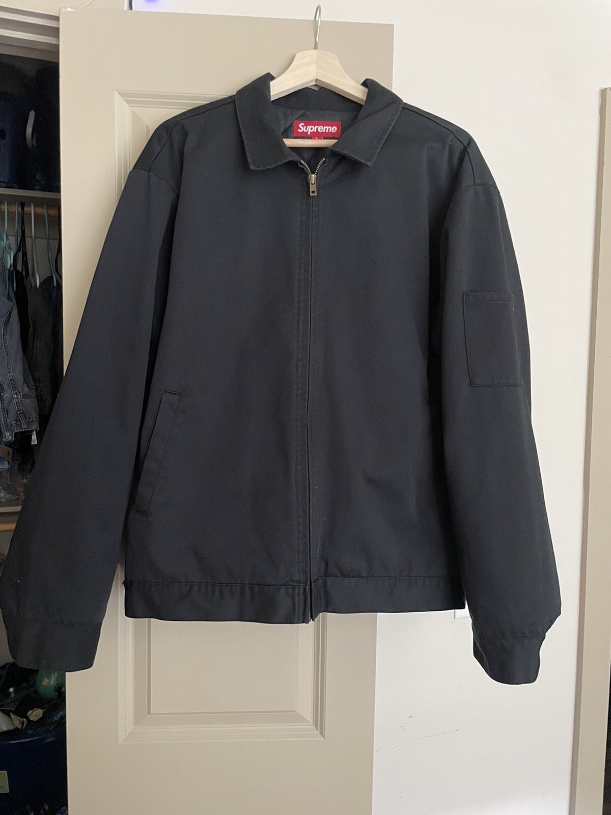 Supreme H.R. Giger Embroidered Work Jacket Large - Gem