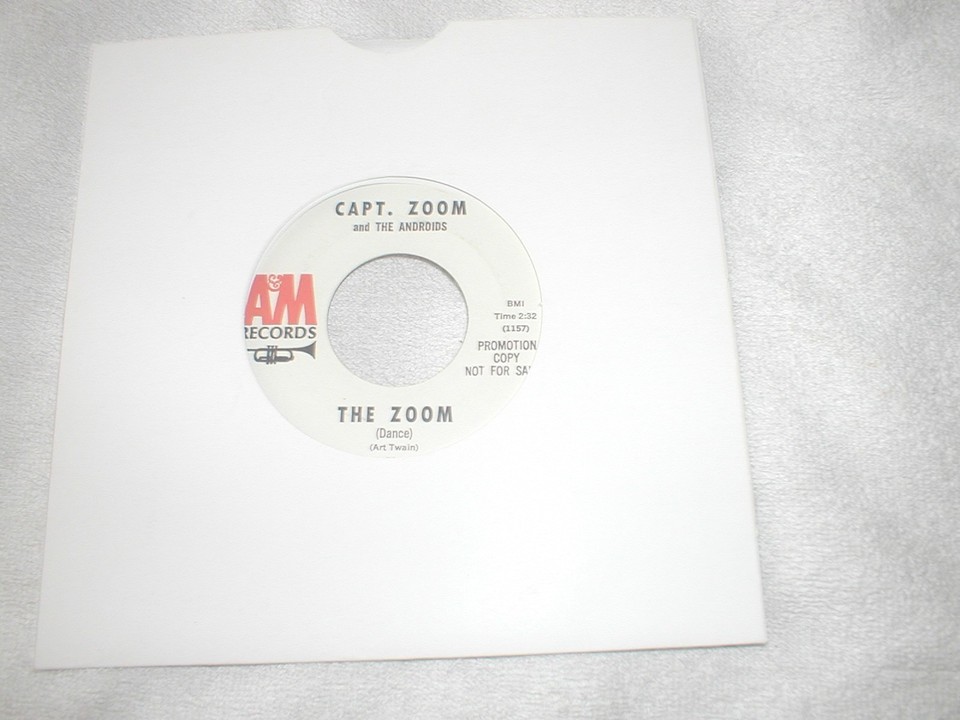 CAPT. ZOOM & THE ANDROIDS/CAPT ZOOM HERE COMES CAPT ZOOM/RARE USA ...