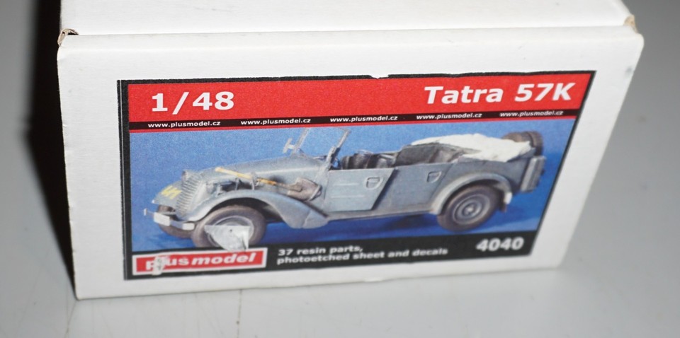Tatra 57K Plus Model Resin Kit Military 1/48 Complete & Unstarted. | eBay