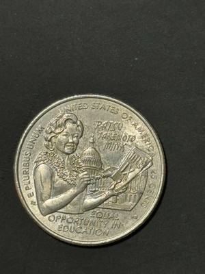 2024 - D Quarter Error: "In Cod We Trust" Patsy Takemoto Mink | eBay